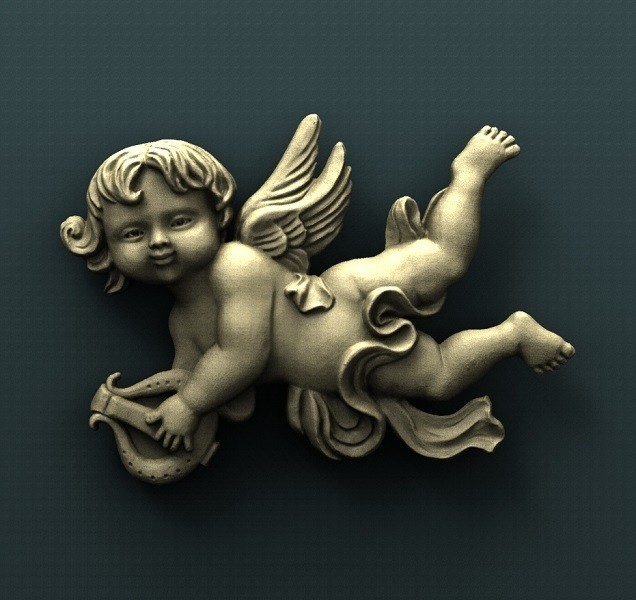 👼 Angel・Free STL File for ・Cults