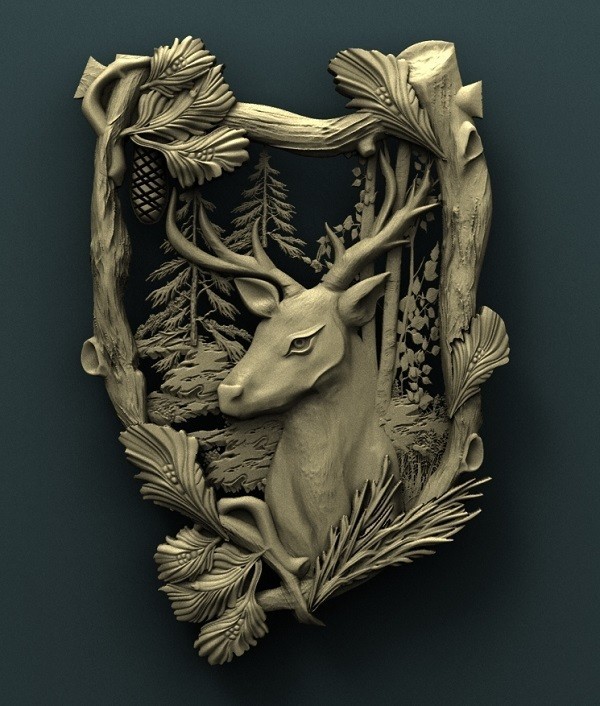 🦌 Deer・Free STL File for ・Cults