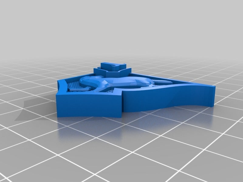 🎲 Hogwarts' Crest - Cut Version・Free STL File for ・Cults