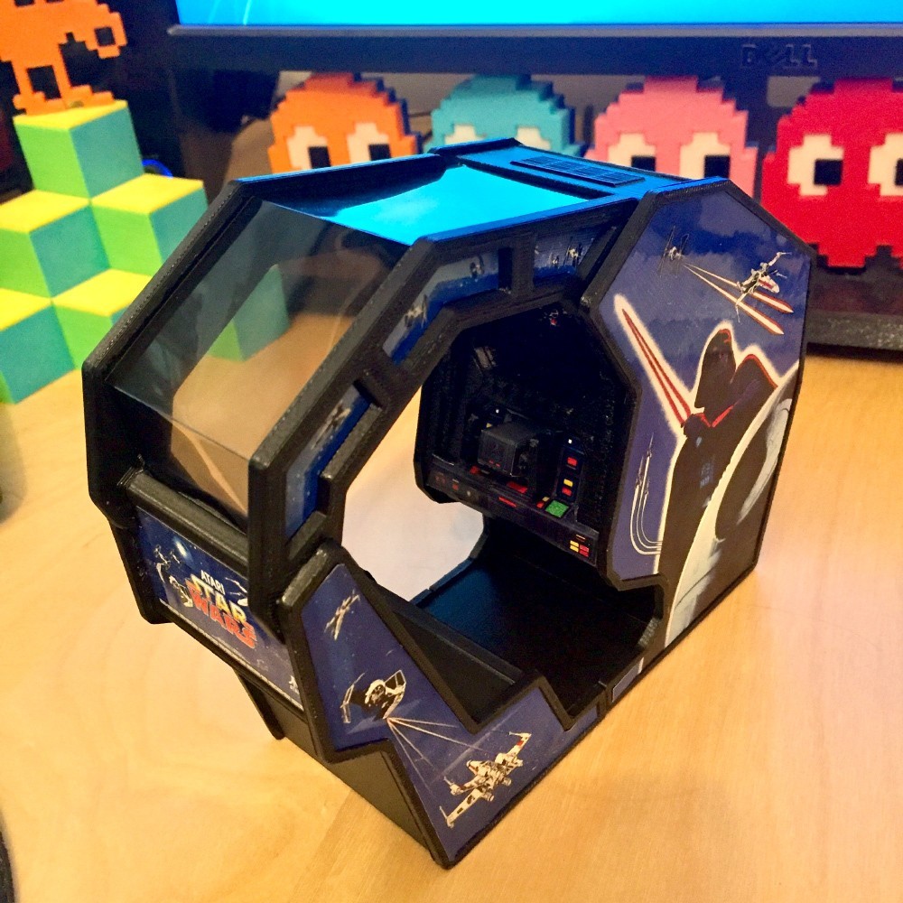 ⭐ Atari Star Wars arcade cockpit cabinet・Free STL File for ・Cults