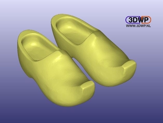 Free STL file Wooden Shoes ''Model Staphorst'' (Clogs 3D Scan) 🪵 ・3D ...
