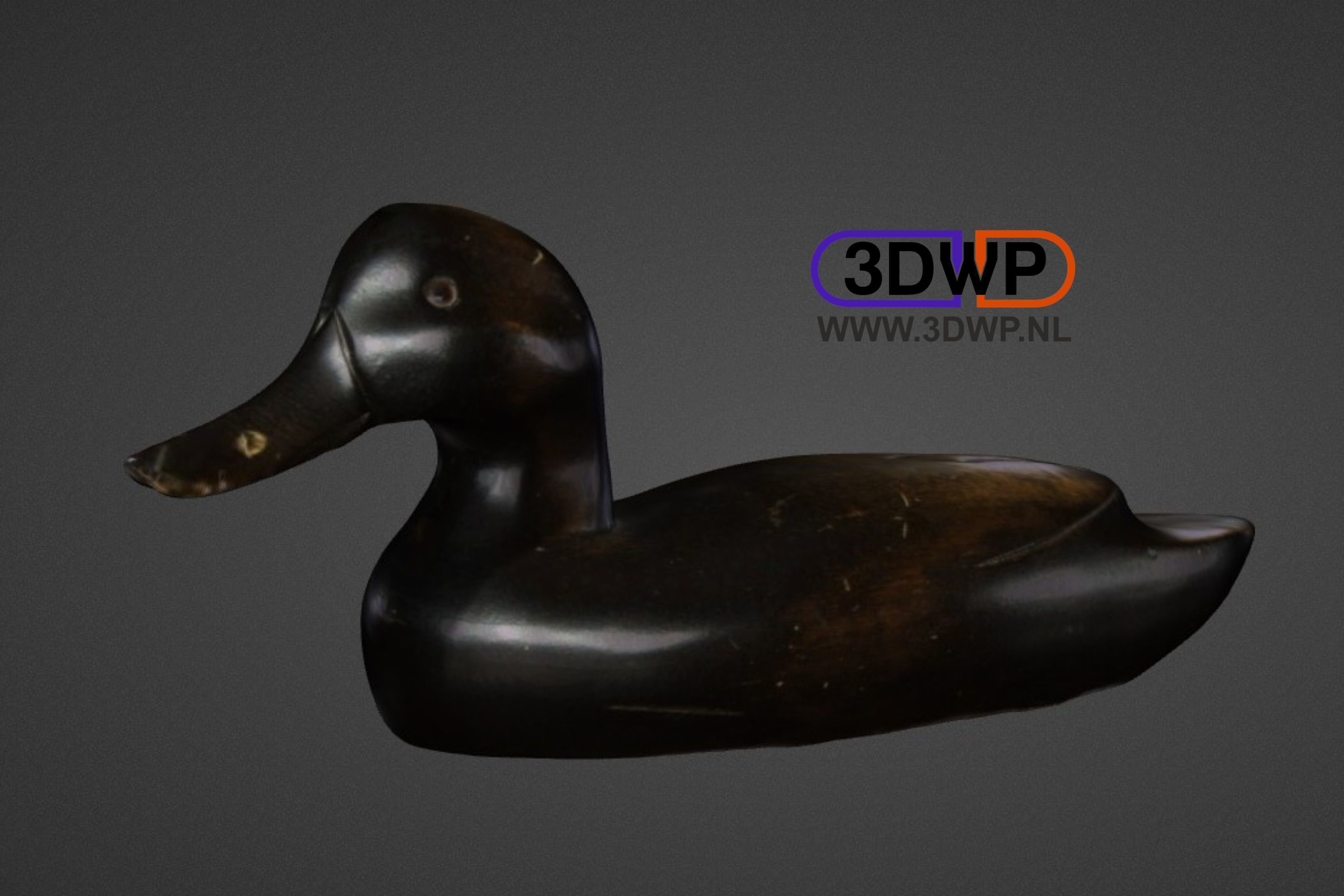 🦆 Vintage Duck Decoy 3D Scan・Free STL File for ・Cults
