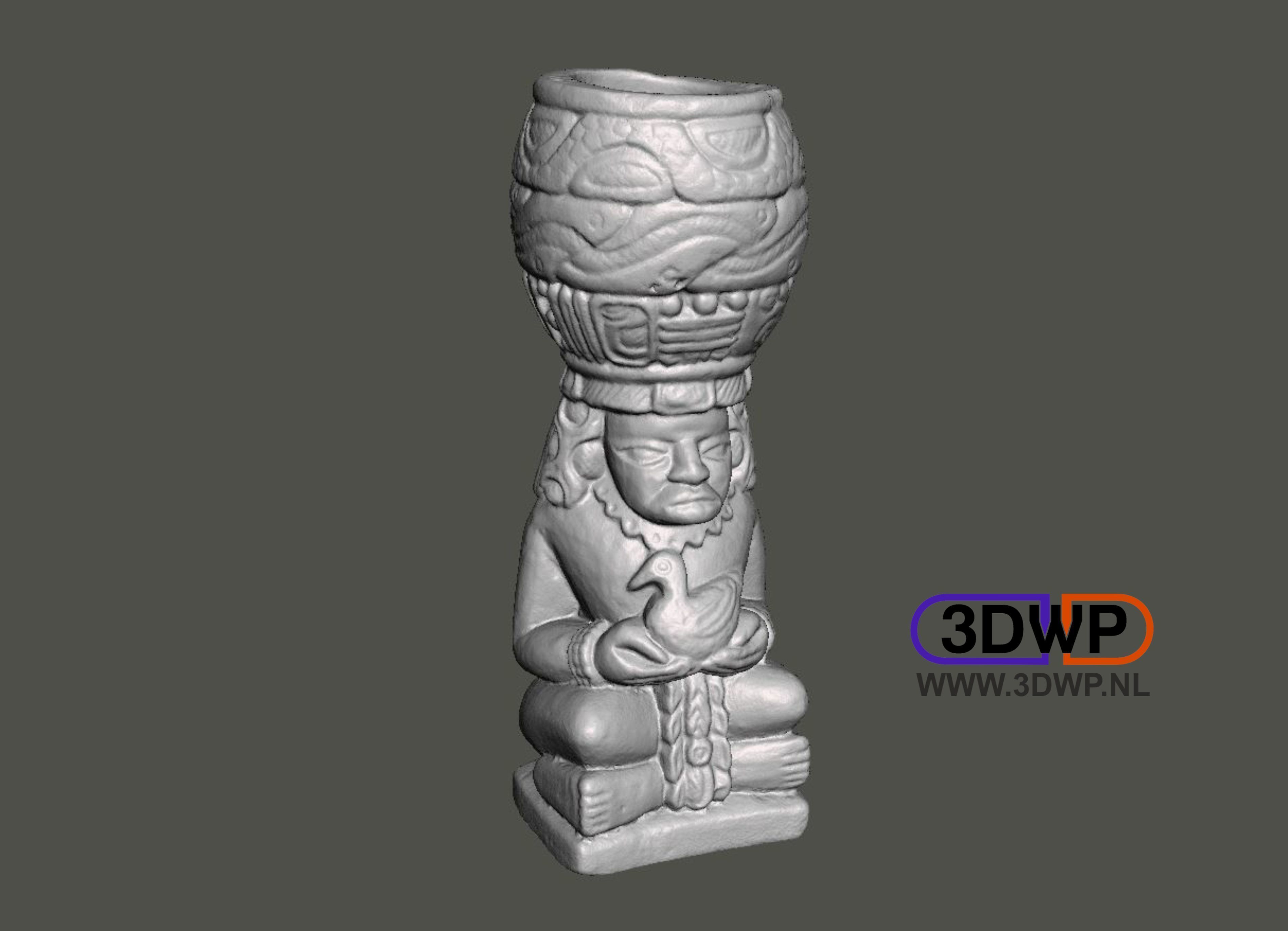 Free STL file Aztec Sculpture (Statue 3D Scan) 🗿 ・3D printer design to ...