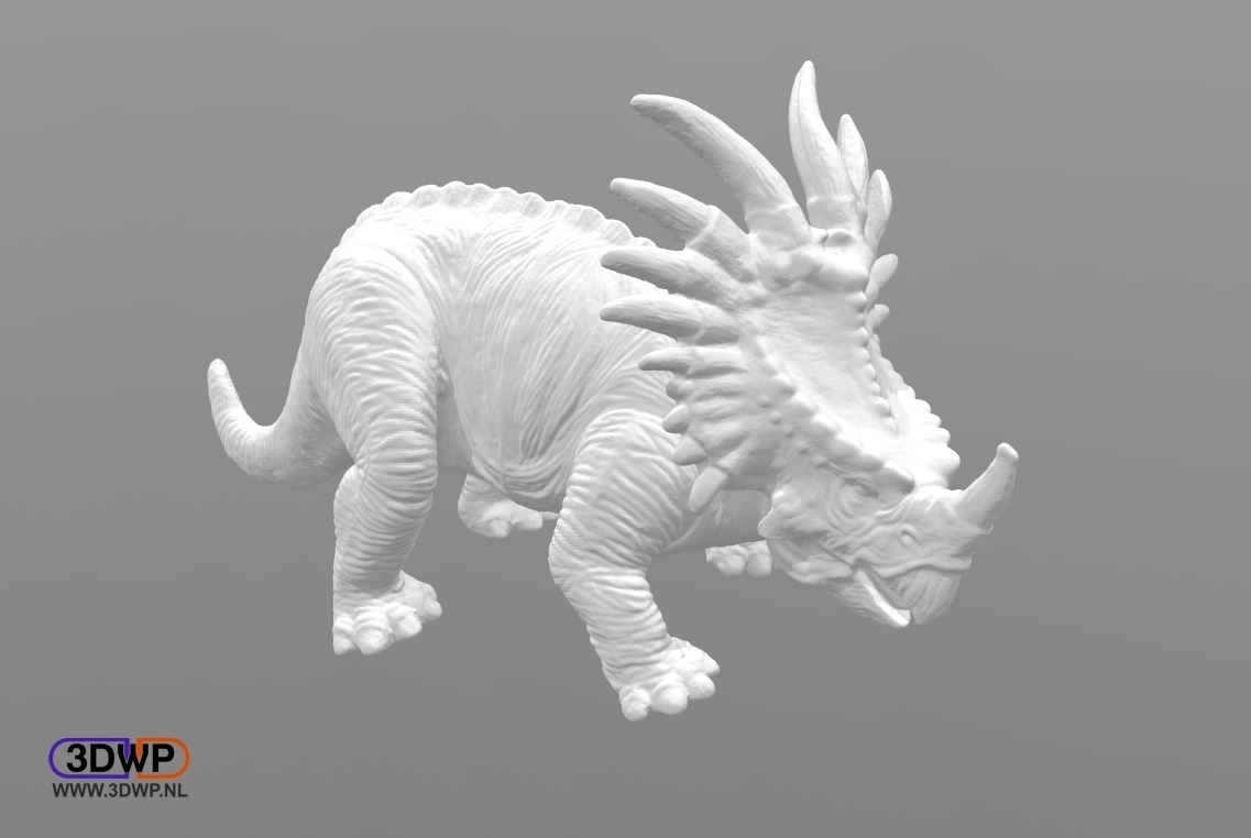 🦖 Styracosaurus・Free STL File for ・Cults