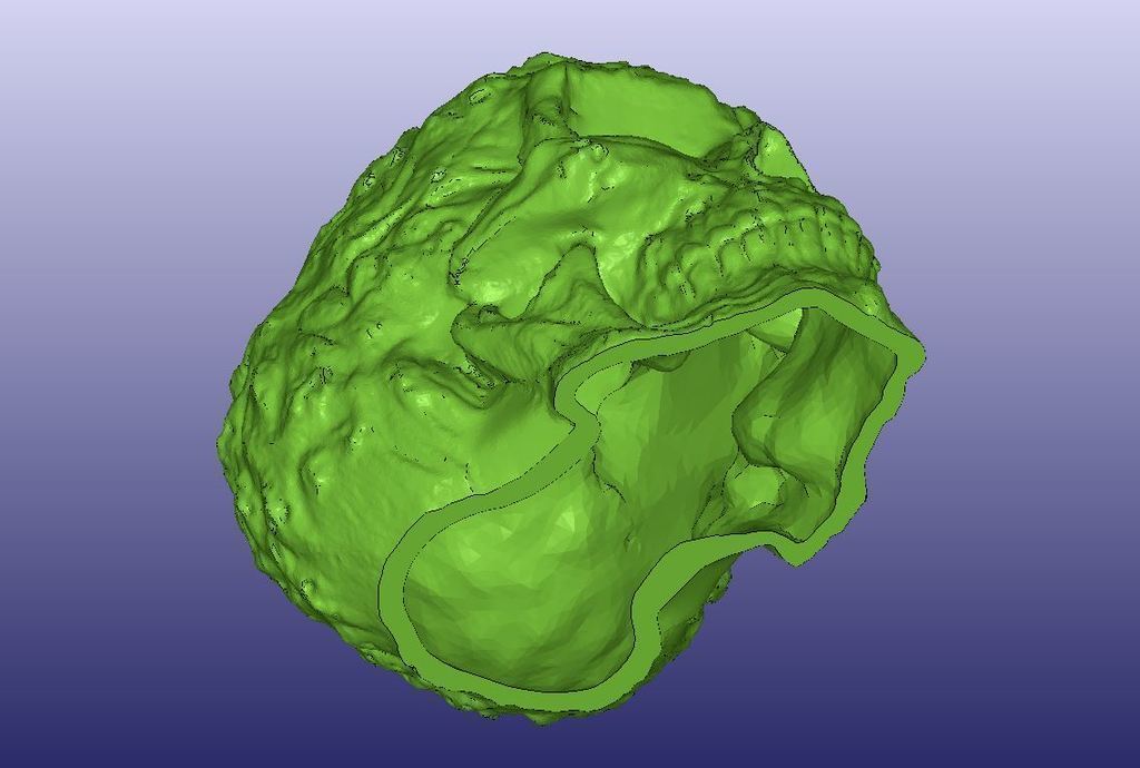 Free STL file Spook Skull 3D Scan (Hollow) 💀 ・3D printing model to ...