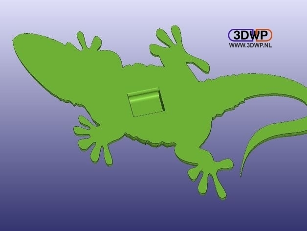 Free STL file Gecko 🦎 ・3D printing idea to download・Cults