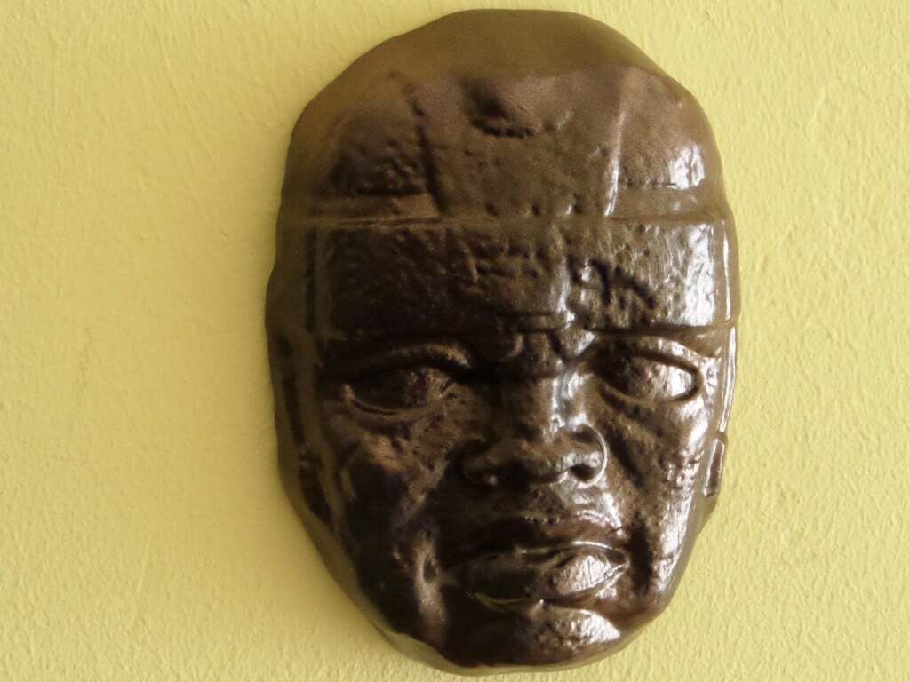3D printable Olmec Head Wall Hanger・Cults