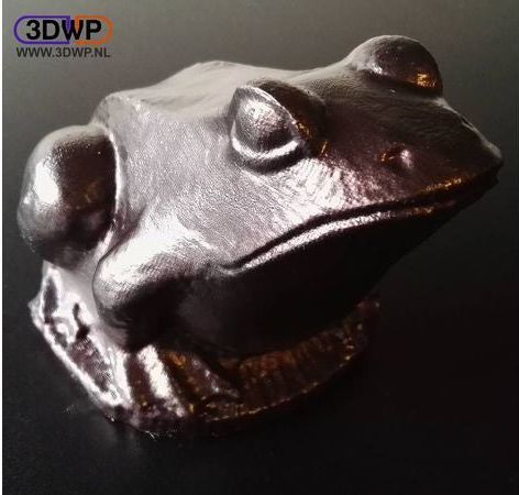 3D printable Frog Sculpture 3D Scan • made with Flashforge Finder・Cults