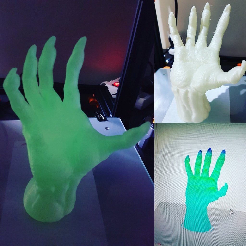 3D printable Devilman Hand・Cults