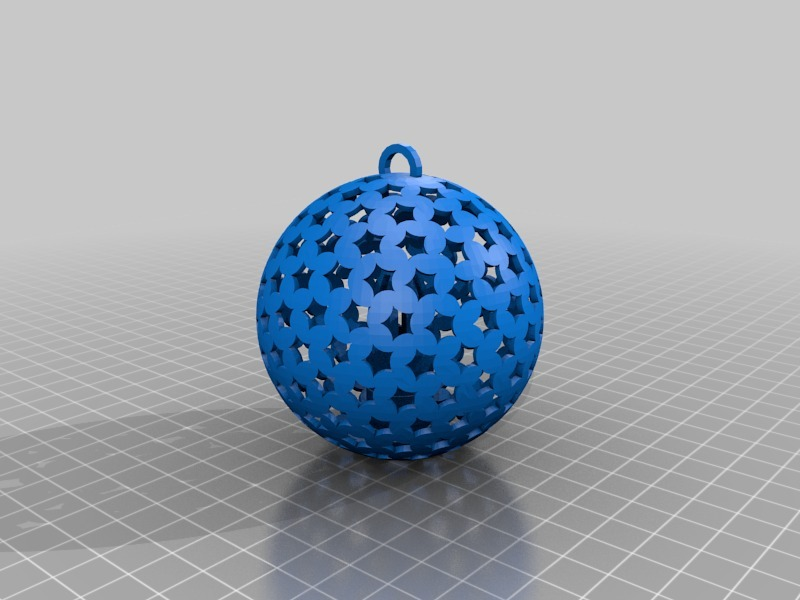Free 3D file Holed Sphere with light 🪞 ・3D printer model to download・Cults