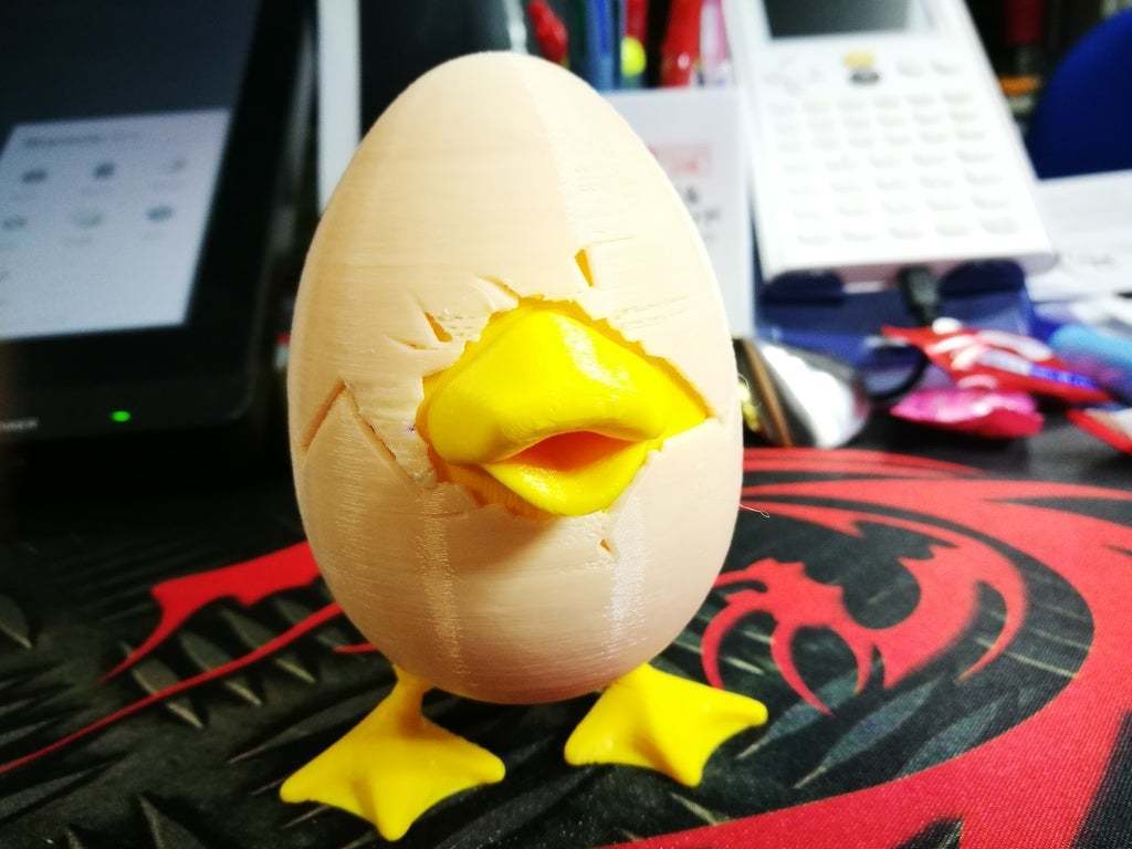 🦆 Eggy Duck・Free STL File for ・Cults