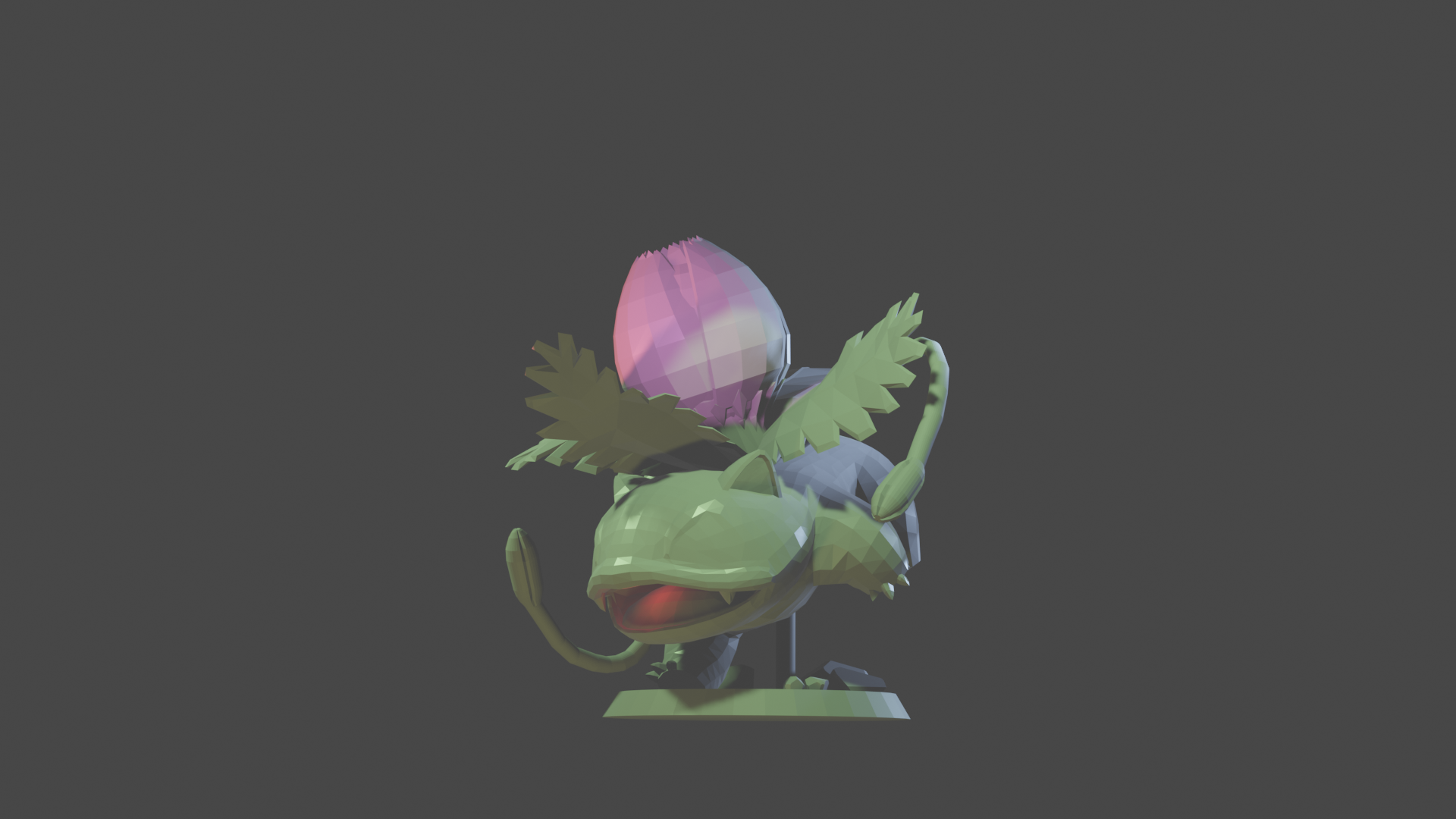 3D file IVYSAUR AMIIBO 🐉 ・3D printer design to download・Cults