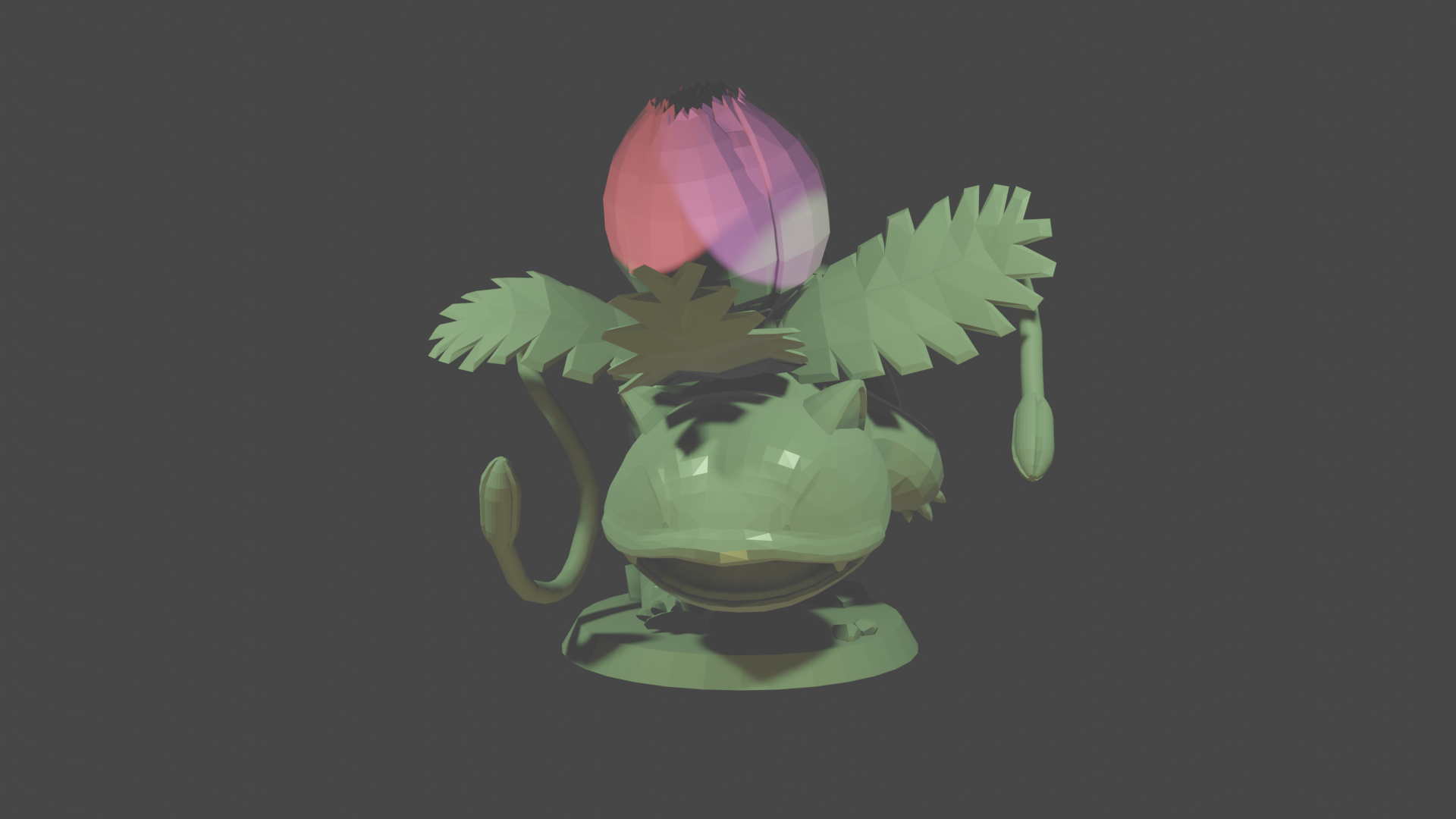 3D file IVYSAUR AMIIBO 🐉 ・3D printer design to download・Cults