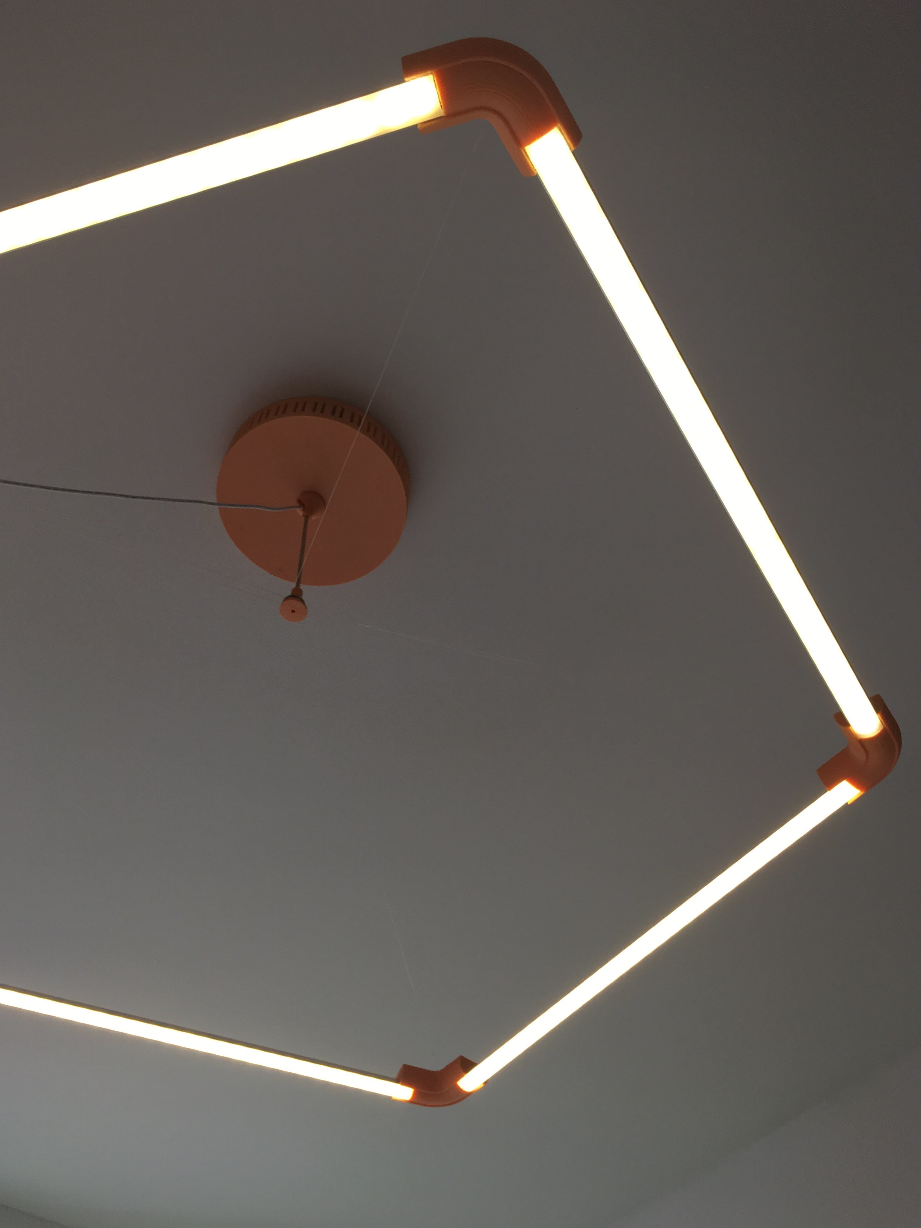 STL file LED ceiling light 🏠 ・3D printing template to download・Cults