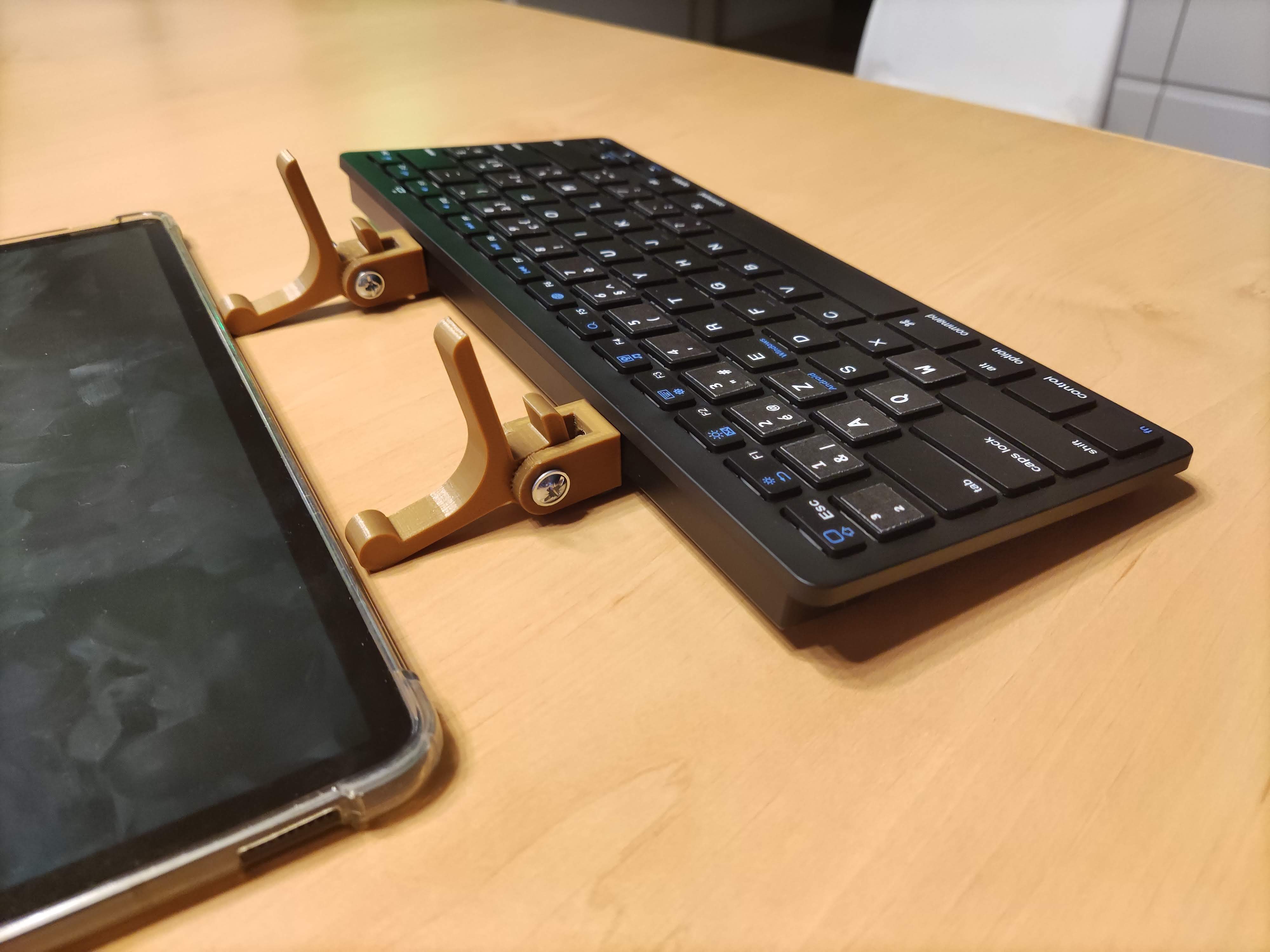 STL file adjustable keyboard tray ⌨️ ・3D print design to download・Cults