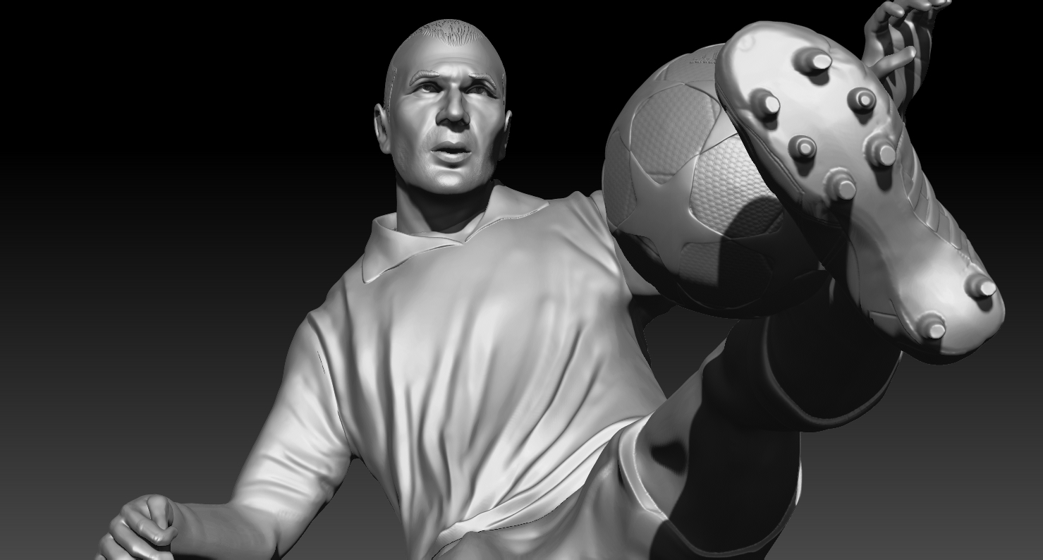🇫🇷 Zinedine Zidane Volley - Zidedine Zidane volley - Volea・ OBJ File ...