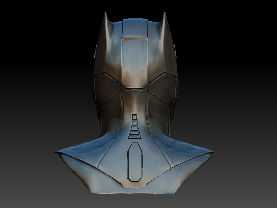 OBJ file Batman Tactic Mask- Tactical Batman Mask 🦸‍♂️ ・Model to ...