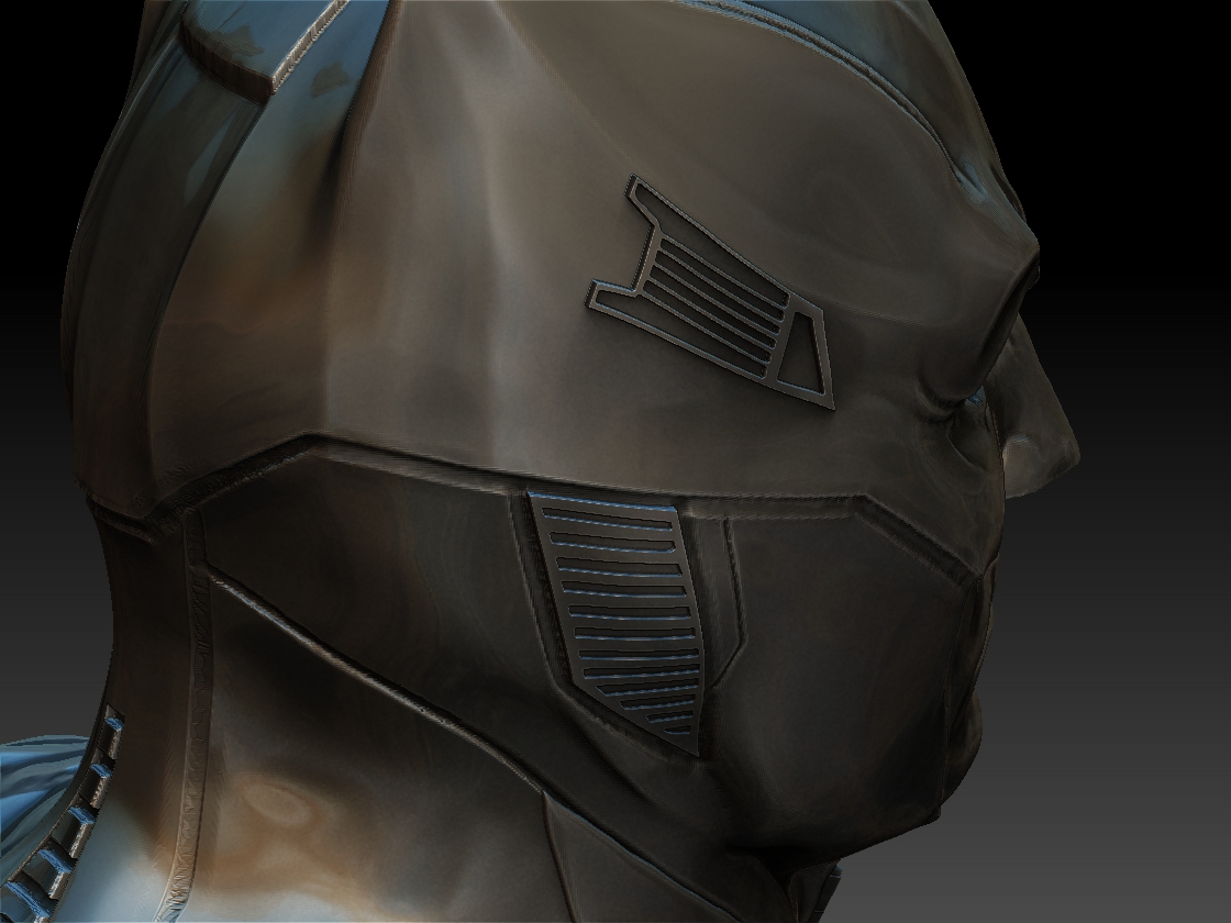 OBJ file Batman Tactic Mask- Tactical Batman Mask 🦸‍♂️ ・Model to ...