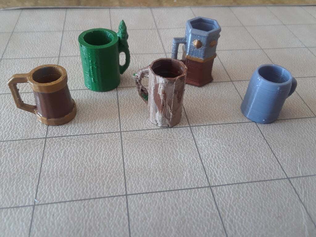 3D printed Tiny Tankard O' Terror・Cults
