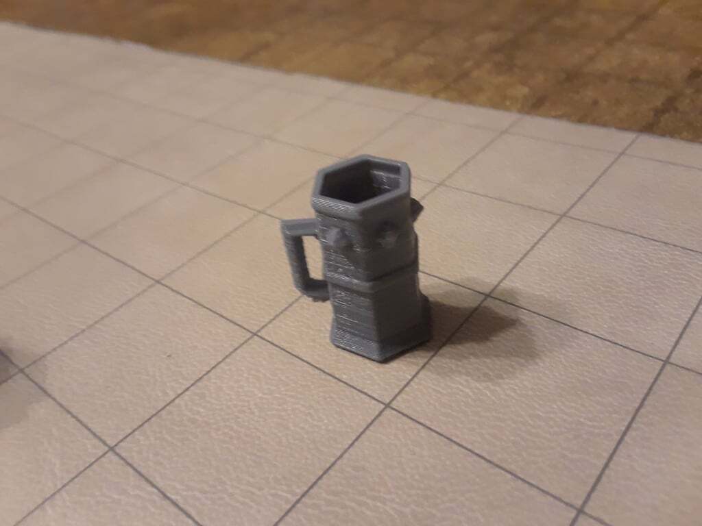 3D printed Tiny Tankard O' Terror・Cults