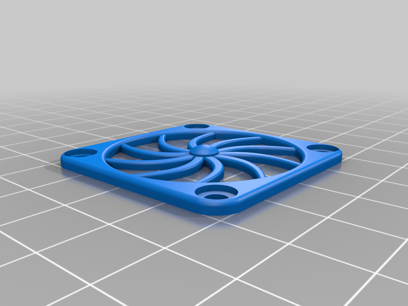 Free STL file 40mm Fan Guard 💂・3D printing design to download・Cults