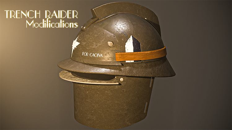 🔫 Trench Raider [Sniper Plate and face mask]・Free 3D File for ・Cults