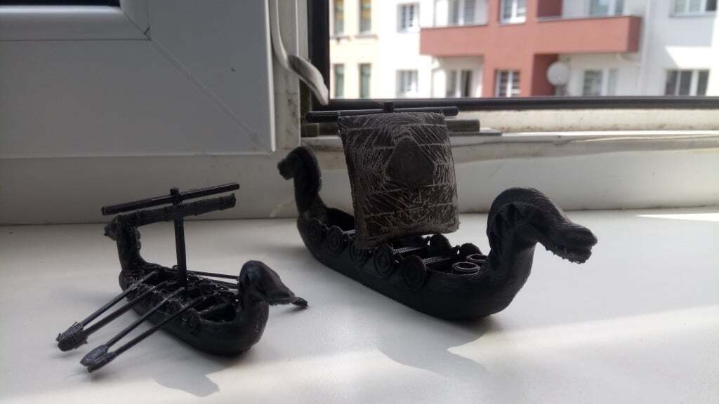 3D print Viking Ship Miniature・Cults