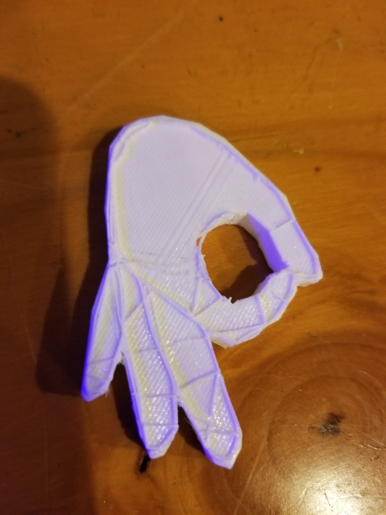 👌 OK Hand Sign / Ballgazer game piece・Free 3D File for ・Cults