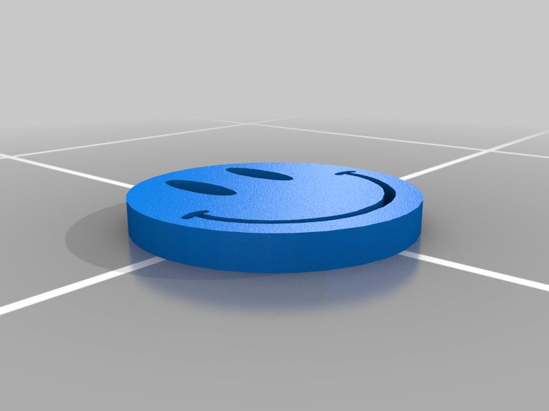 Free 3D file smiley face sticker 🚗 ・3D printable design to download・Cults