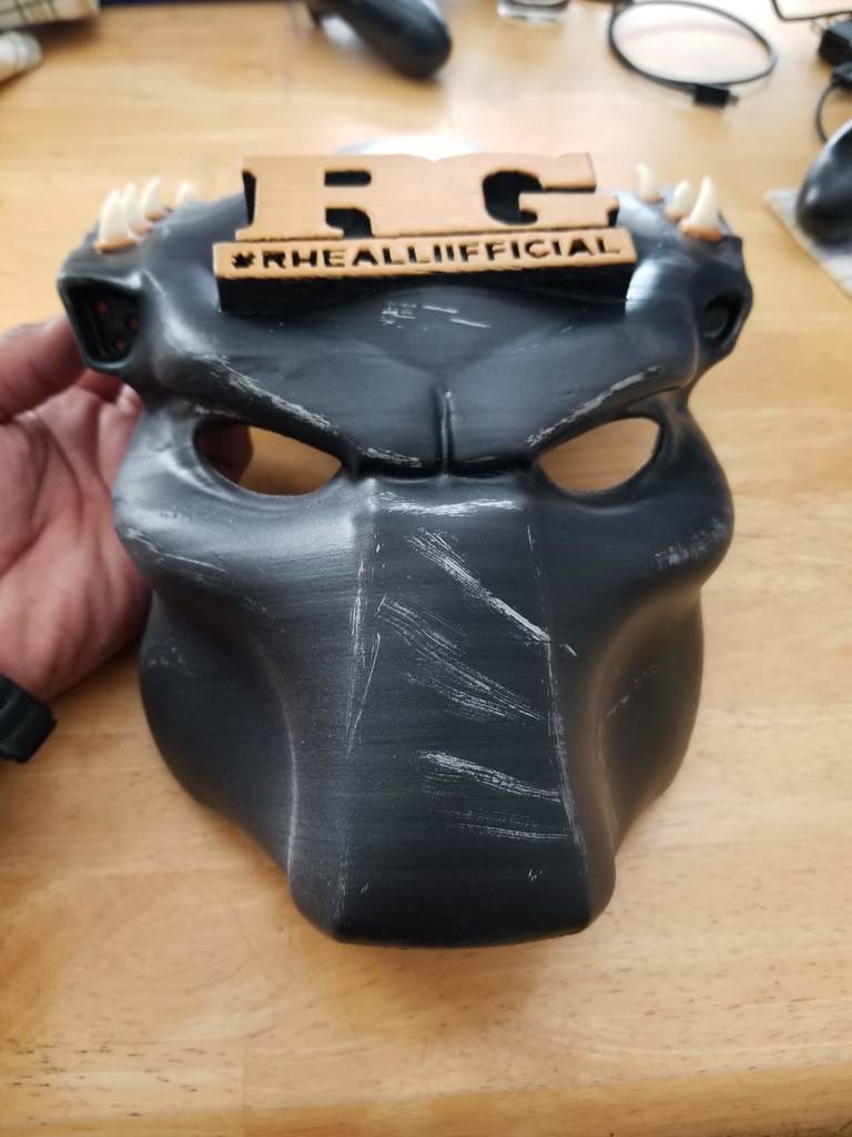 3D printed Predator mask・Cults