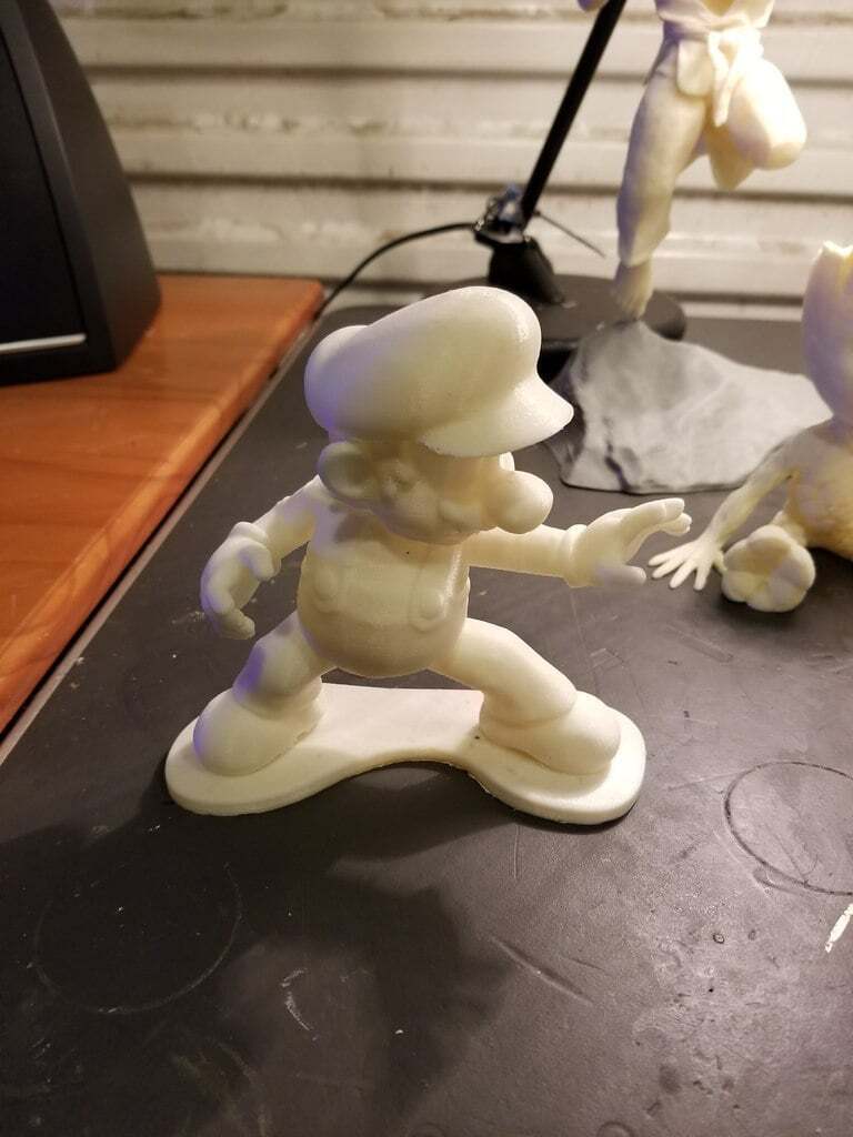 3D print High-Res Super Mario・Cults