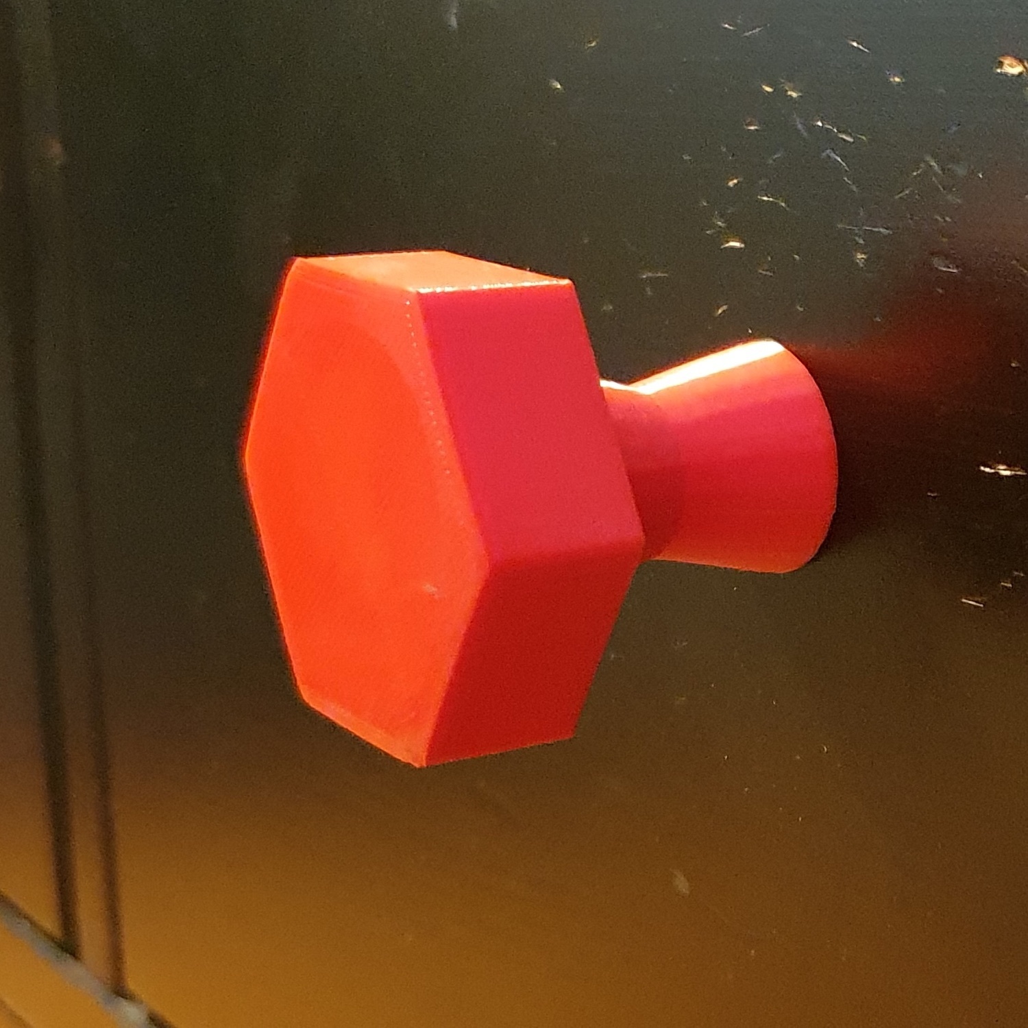 Free STL file Hexagonal Button 🍽️ ・3D print object to download・Cults