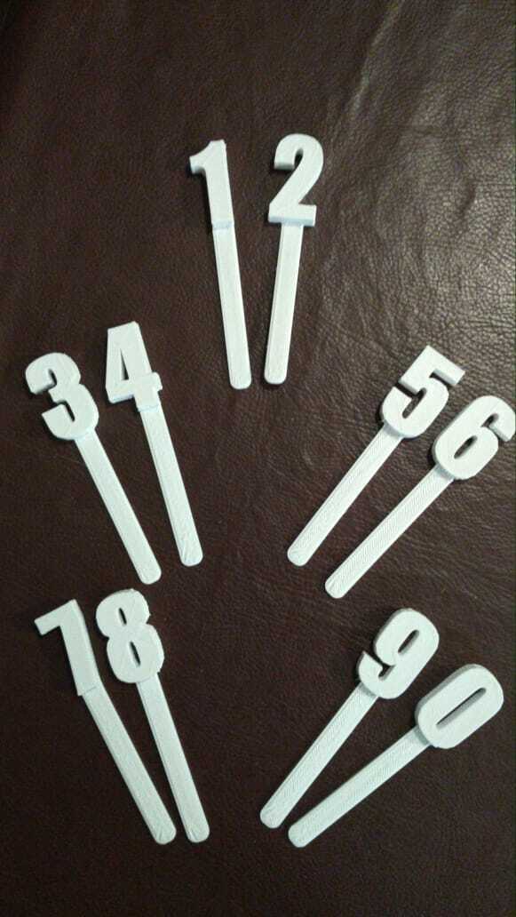 STL file NUMBERS FOR CAKES, TAGS, HAPPY BIRTHDAY, BOOKMARKS, NUMBERS, 🔢 ...