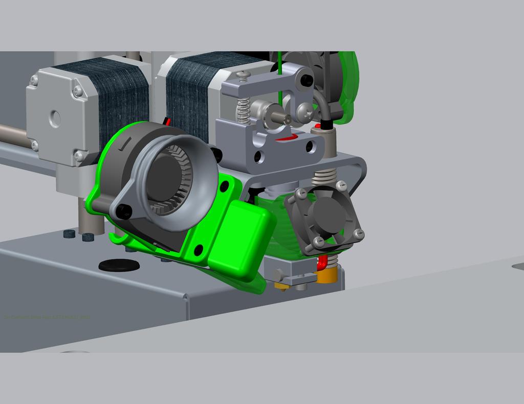 Free 3D file E3D-V6 Angled Fan Duct 🔧 ・3D printing model to download・Cults