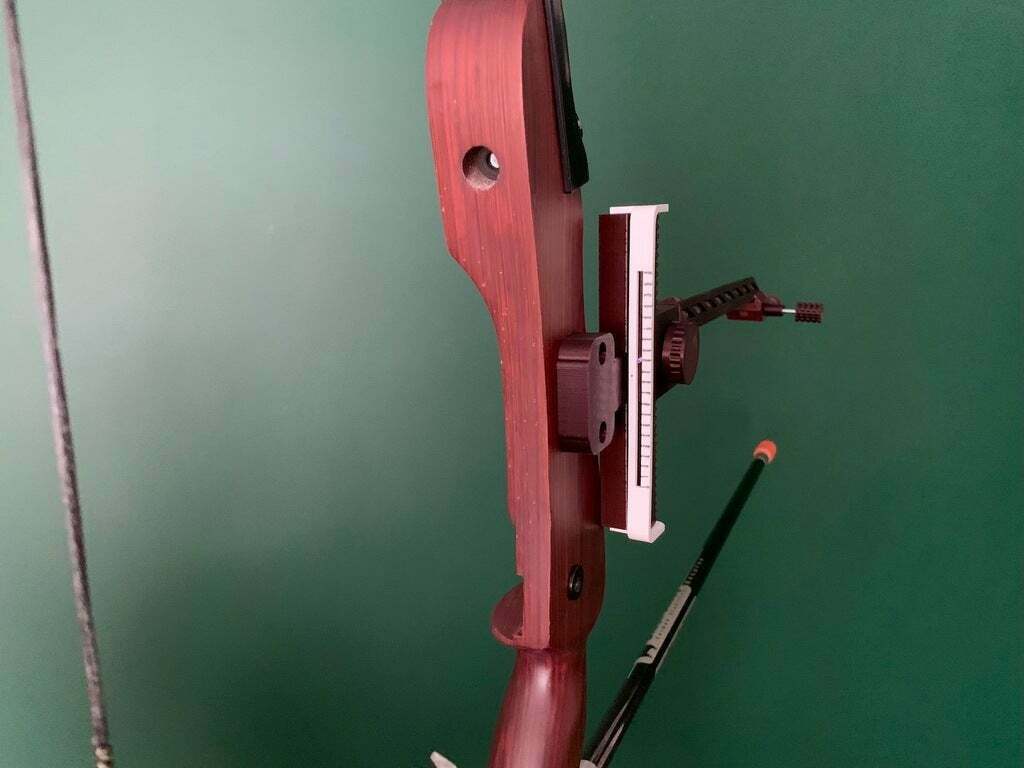 Free STL file Reverse recurve bow sight (RRS) ⏪ ・3D printer model to ...