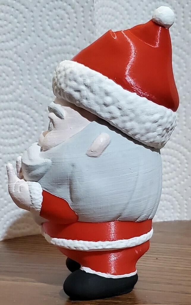 🎅 Bad Santa・Free 3D File for ・Cults