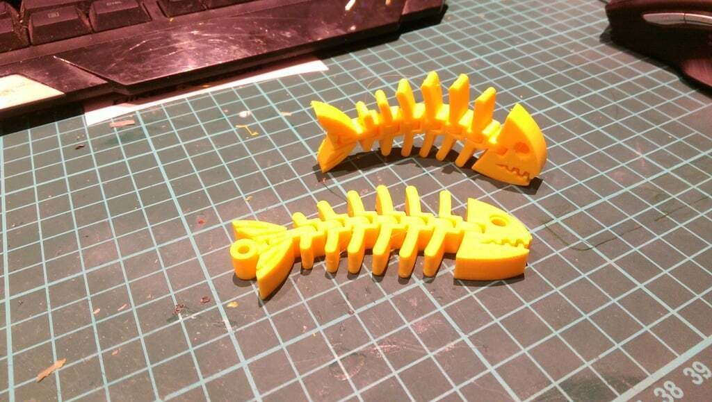 3D printing Fish Fossilz・Cults