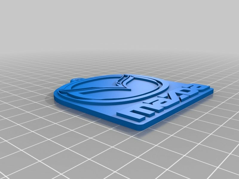 🚗 Mazda Logo Key Fob・Free STL File for ・Cults