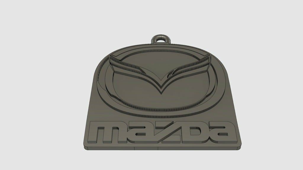 🚗 Mazda Logo Key Fob・Free STL File for ・Cults