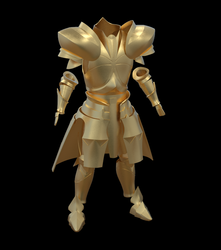 👾 Gilgamesh Armor Fate Stay (for cosplay)・ 3D File for ・Cults