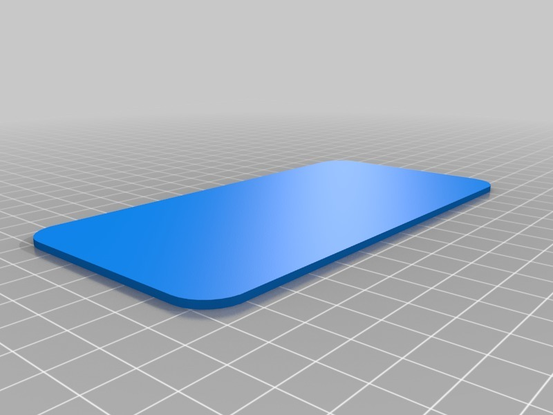 🎭 Blank PLate 2・Free 3D File for ・Cults