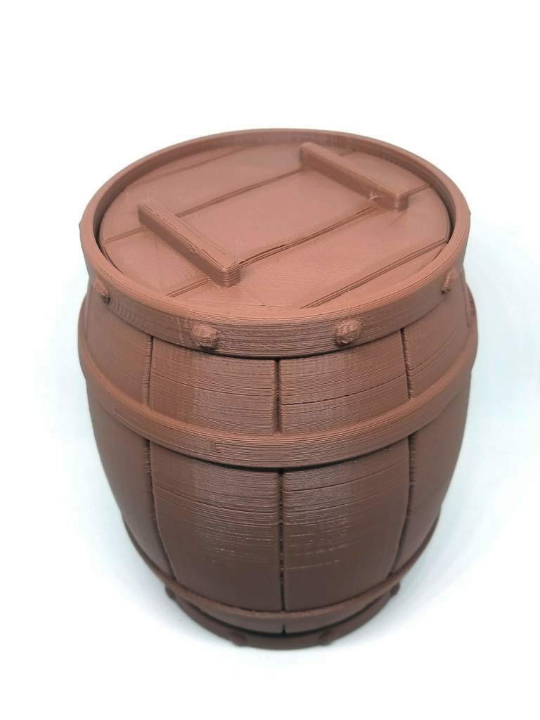 🍺 Barrel - Sea Of Thieves・Free STL File for ・Cults