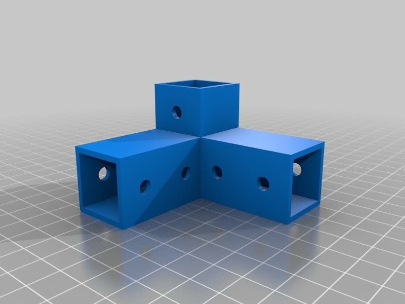 Free STL file Corner, joiner bracket for 2020 extrusion 🔧 ・Object to ...