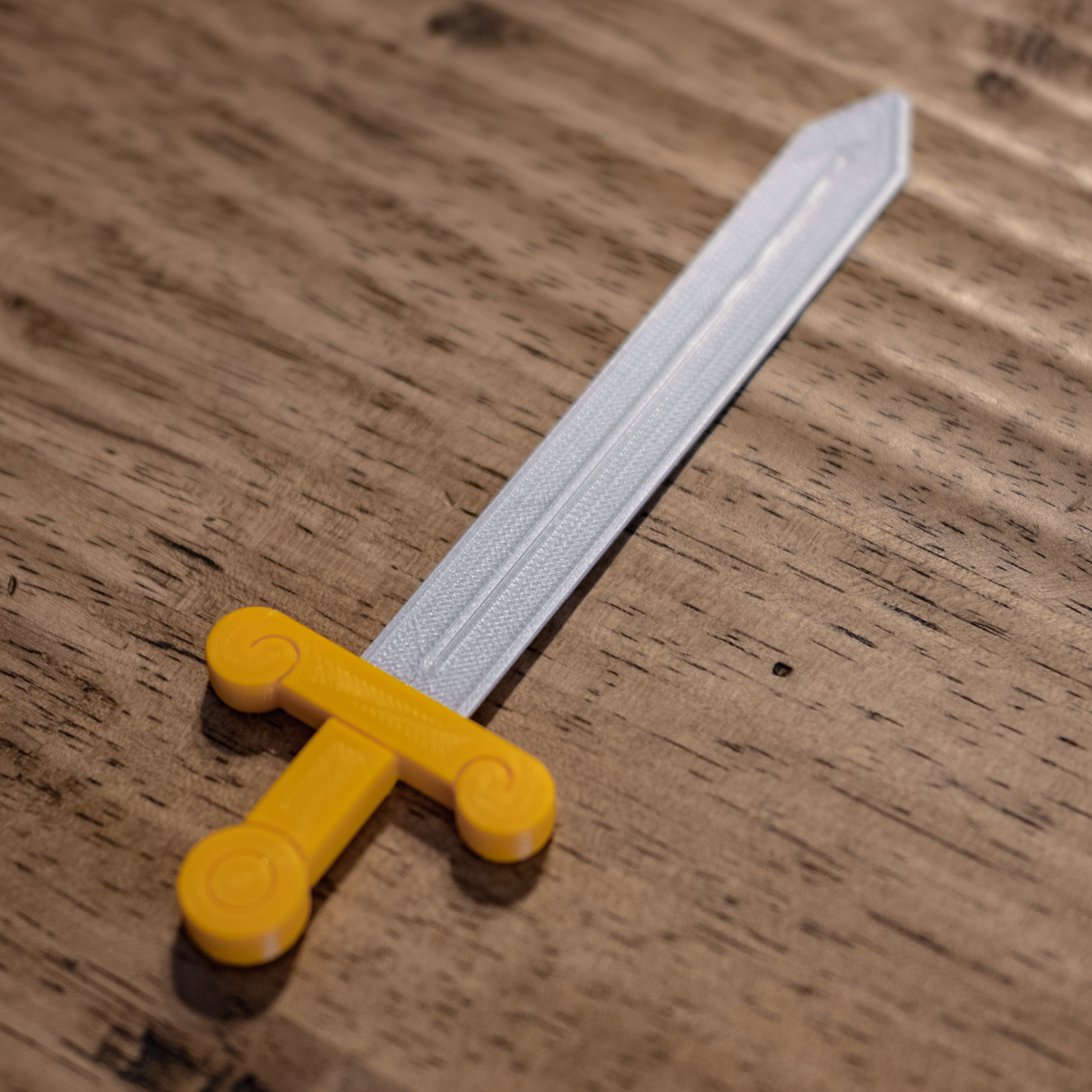 STL file Bookmark - Sword 🔖・3D printing design to download・Cults