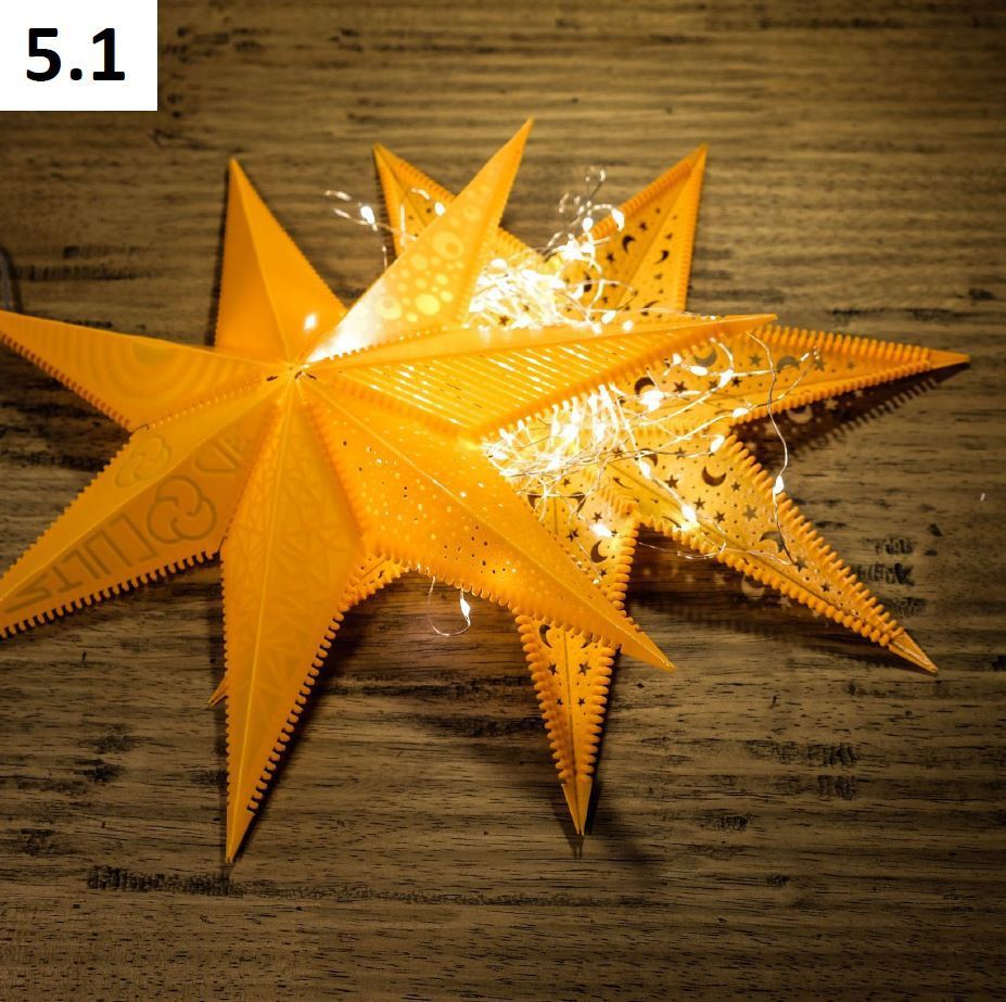 🎄 Christmas Star Light・ STL File for ・Cults