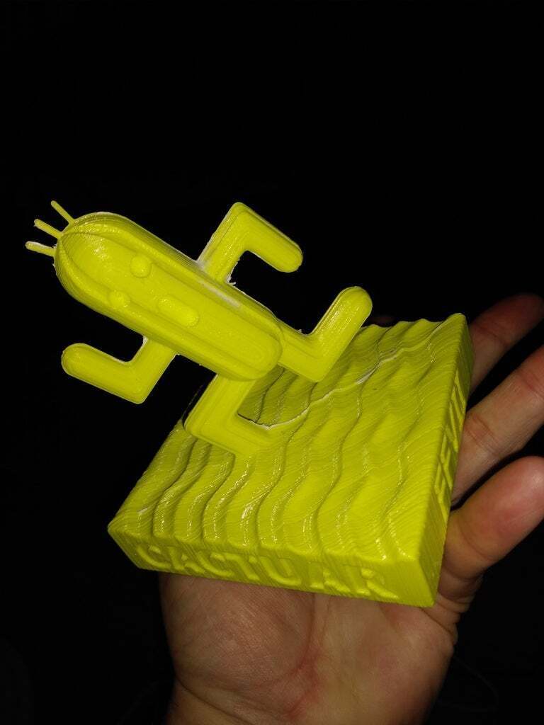 🎮 Final Fantasy VII - Cactuar (NO SUPPORTS)・Free STL File for ・Cults