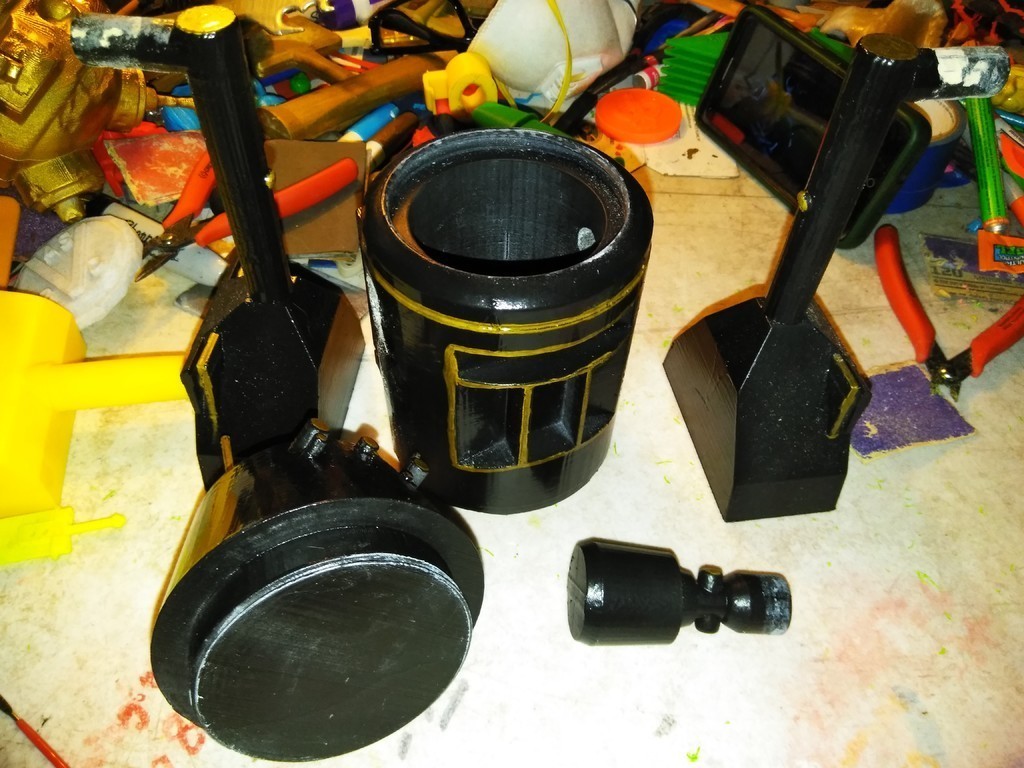 Archivo STL gratuito Star Wars R5-J2 Droide de Astromech Imperial ⭐ ...