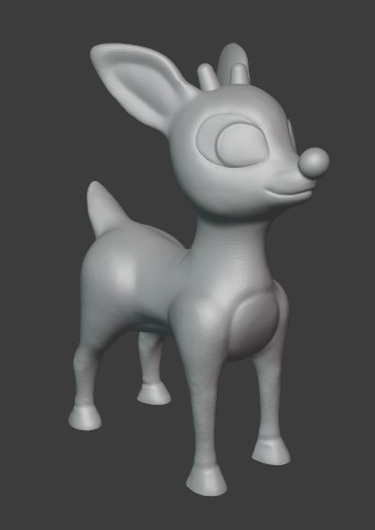 🎄 Rudolph the Red-Nosed Reindeer - Christmas Decoration・Free STL File ...