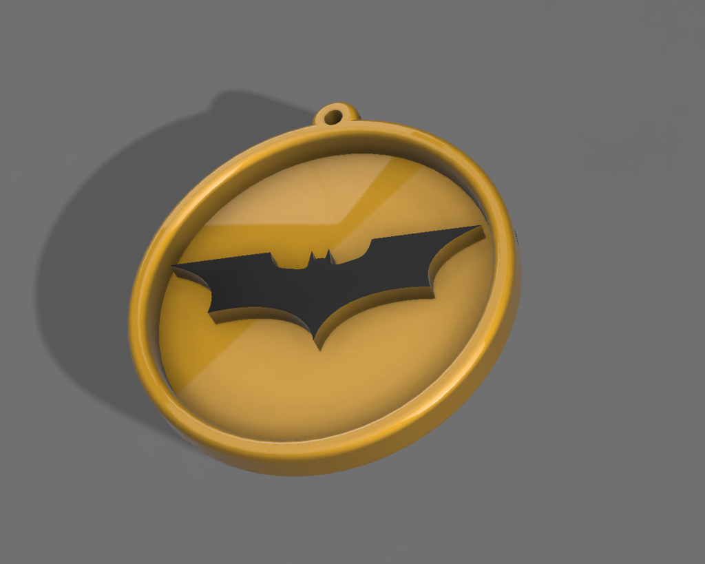 Free STL file BATMAN MEDAL 🏅 ・3D print design to download・Cults
