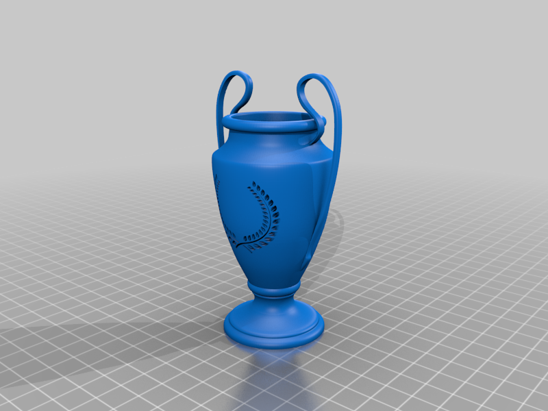 Free STL file CHAMPIONS LEAGUE CUP NEW 🆕 ・3D printer model to download ...